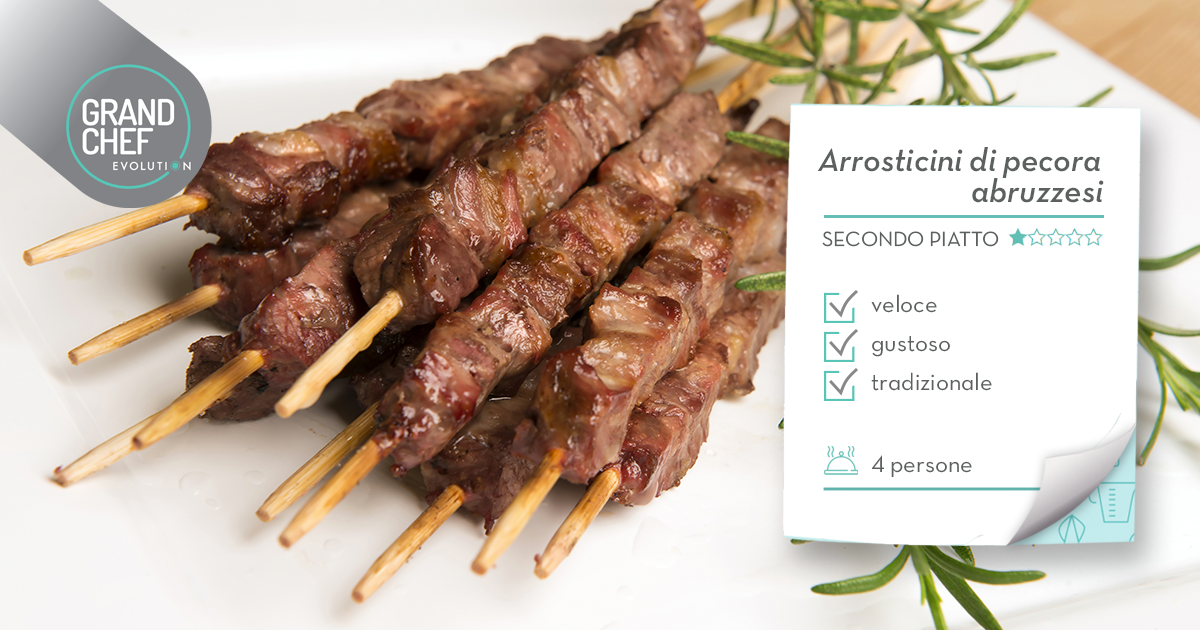 Come cucinare gli Arrosticini di Pecora Abruzzesi – Grand Chef Evolution