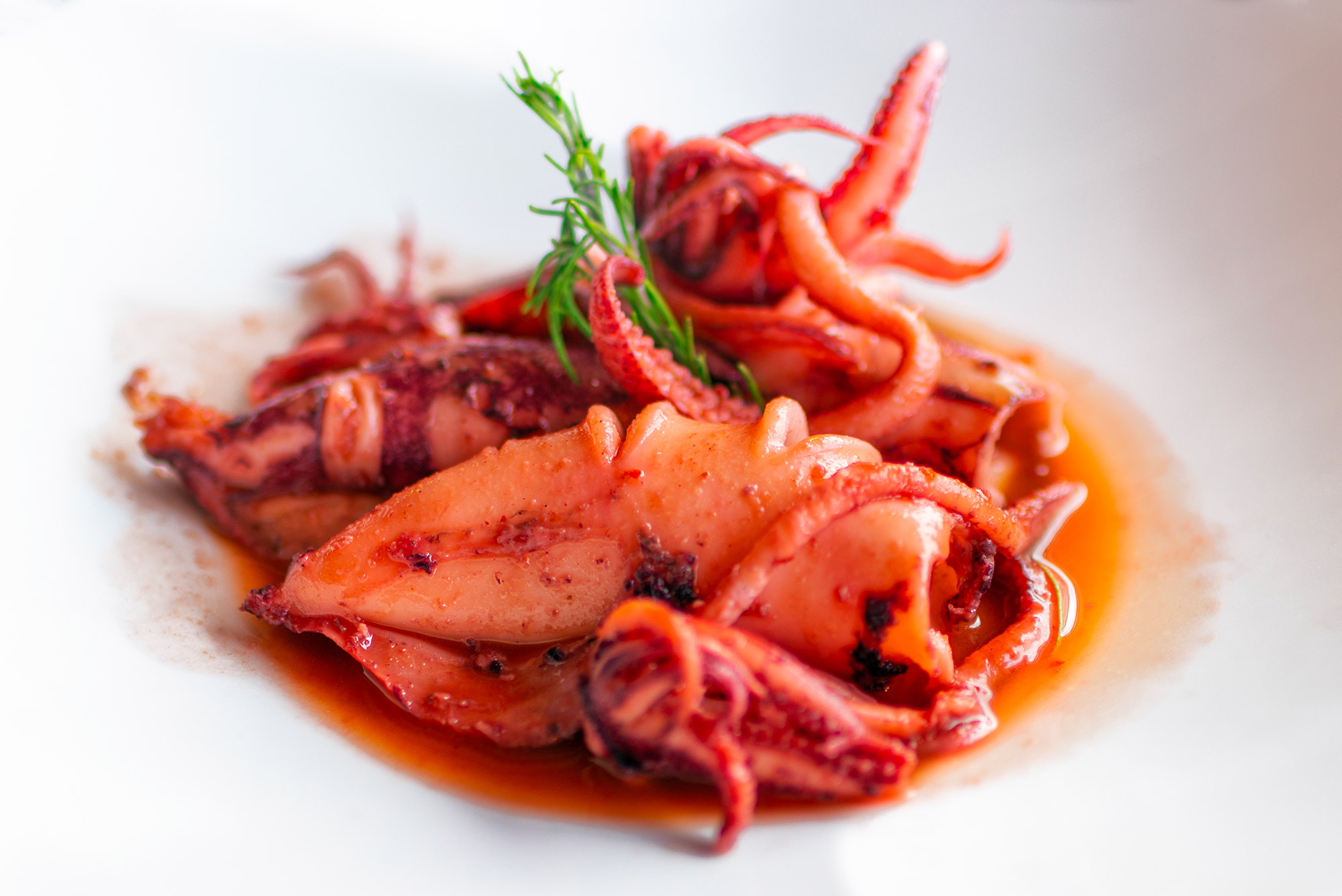 Totani in umido con pomodorini, teneri e saporiti – Grand Chef Evolution